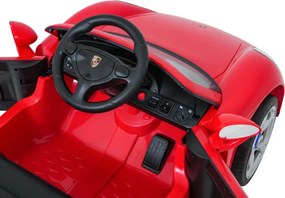 Elektrické autíčko Porsche 911 Carrera červené