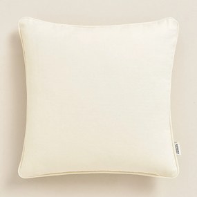 Room99 Dekorační povlak na polštář Pure Bavlna Barva: Krémová, Velikost: 40 x 40 cm