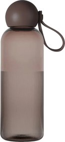 Hnědá cestovní lahev z recyklovaného plastu 650 ml Ture – Sagaform