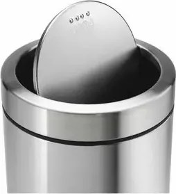 Simplehuman Odpadkový koš  do komerčních prostor 55 l / houpací víko /