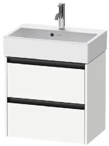 Duravit Ketho.2 - Umyvadlová skříňka 549x584x390 mm, 2 zásuvky, matná bílá K25273018180000