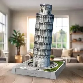 Ravensburger 3D Puzzle Iconics: Šikmá věž v Pise (Noční edice) / 216 d