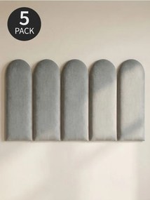Sinsay - Čalouněné stěnové panely 5 pack - šedá