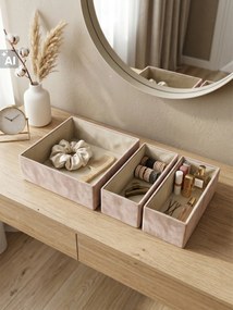 Sinsay - Sada organizérů 3 pack - béžová