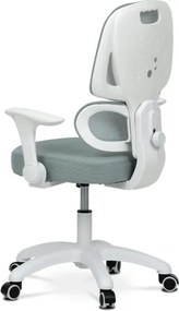 Dětská otočná židle zelená KA-K1063 GRN