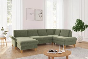 XXXLutz SEDACÍ SOUPRAVA, textil, světle zelená Sit & More - Sedací soupravy - 00014401612Z