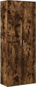 Skříň highboard kouřový dub 70 x 35 x 180 cm kompozitní dřevo 3276662
