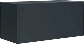 Kartotéka antracitová 90 x 40 x 110 cm ocel 3188328