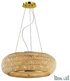 Závěsné svítidlo Ideal Lux Pasha SP10 oro 082257 zlaté 55cm