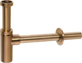 Sapho umyvadlový sifon nábytkový 5/4 odpad 32 mm kulatý měď mat SI521
