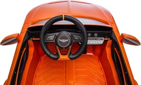 Dětské elektrické autíčko Bentley Batur kabriolet oranžové