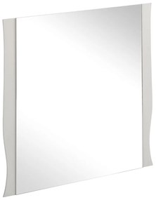 ViaDomo Via Domo - Zrcadlo Elisabeth - bílá - 80x80x2 cm