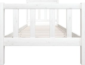 vidaXL Rám postele 90 x 190 cm Single masivní dřevo [3100685] Barva: Přírodní