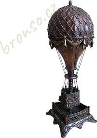 Stolní hodiny horkovzdušný balón – dekorativní hodiny, Veronese WU76967A4