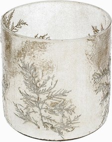 Svícen Twig ⌀20cm white