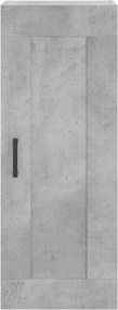 Skříň highboard betonově šedá 34,5x34x180 cm kompozitní dřevo 3200197