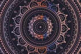 Samolepící tapeta barevná Mandala