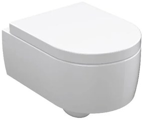 Sapho Kerasan Flo - Závěsné WC, bílá 311501