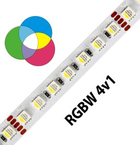 RGBW LED pásek 5050  98 WIRELI 28,8W 1,2A 24V