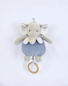 Doudou Plyšový slon hrající melodii 20 cm / od 0 měsíců