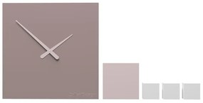 Designové hodiny 10-325 CalleaDesign (více barevných variant) Barva terracotta (cihlová)-24