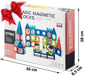 RK-768 Magnetické kostky Ricokids Tower