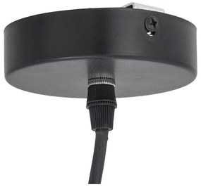 Šedé závěsné svítidlo se skleněným stínidlem ø 19 cm Motella – Bloomingville