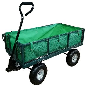 Kovový zahradní vozík - s nosností do 250 kg