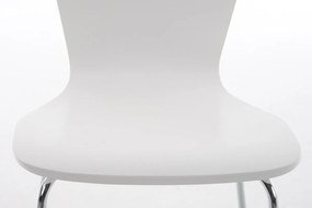 Sada 4 konferenčních židlí Aaron – bílá