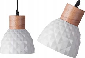 Sada 2 Závěsných Lamp Skandinávské Dřevo Kari