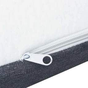 Vrchní matrace na postel boxspring 200 x 160 x 5 cm středně měkký 288215