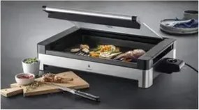 WMF Lono 04.1543.0011 černá / Stolní gril / 2200W / plocha 40 x 29 cm