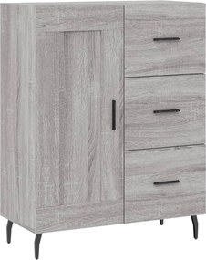Skříň highboard šedá sonoma 69,5 x 34 x 180 cm kompozitní dřevo 3198679