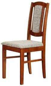 ALB, K5 čalouněná jídelní židle, dekor kaštan