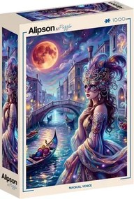 ALIPSON Puzzle Magické Benátky / 1000 dílků / 47,8 × 69 cm