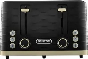 SENCOR STS 7551BK-EUE3 černá / Topinkovač / 1600W / 4 sloty