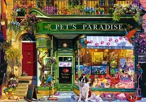 Trefl - Puzzle - Premium Plus Tea Time: Ráj zvířat / 1000 dílků / 68.3