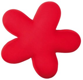 SCANquilt polštářek FLOWER červená vánoční dekorace