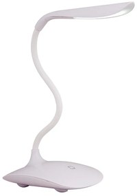 Ledspace LED stolní lampička bílá, stmívatelná, 3W, 250lm NEUTRÁLNÍ