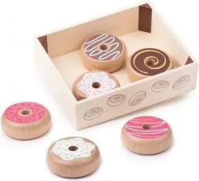Bigjigs Toys Krabička s donuty / od 18 měsíců