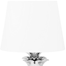 Stolní lampa stříbrná PINEAPPLE Beliani