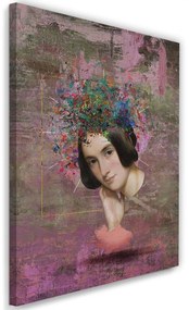 Gario Obraz na plátně Hlava ženy - Jose Luis Guerrero Rozměry: 40 x 60 cm