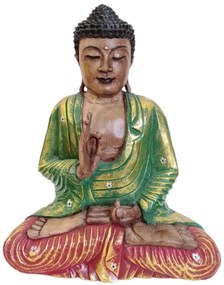 Buddha s červenými kalhotami 1 50 cm