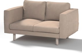 Potah na pohovku IKEA Norsborg 2-místná barva béžová látka pletený vzor