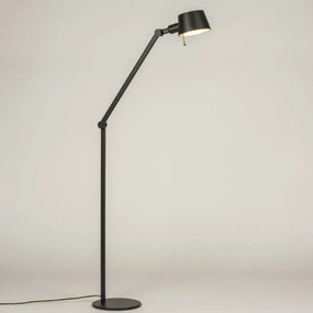 Stojací designová lampa Niki Black