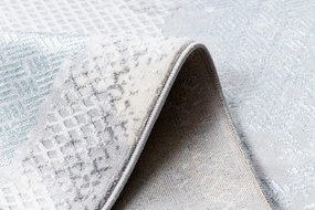 Dywany Łuszczów Kusový koberec Core A004 Frame ivory/grey and blue ROZMĚR: 120x170