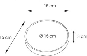 Sapho Sapho, Kosmetické zrcadlo, chrom, CO2020