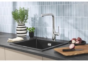 GROHE 31651AP0 - Kuchyňský dřez K700 560 × 510 mm granit/černá
