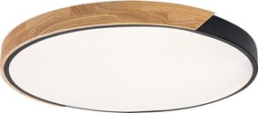 Rabalux 71418 - LED Stropní sv MAPLE2 42W/230V 3000/4000/6500K černá/dub pr.61cm