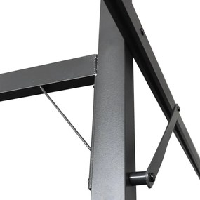 Pergola Se Zatahovací Střechou Krémová 589 X 292 X 230 Cm